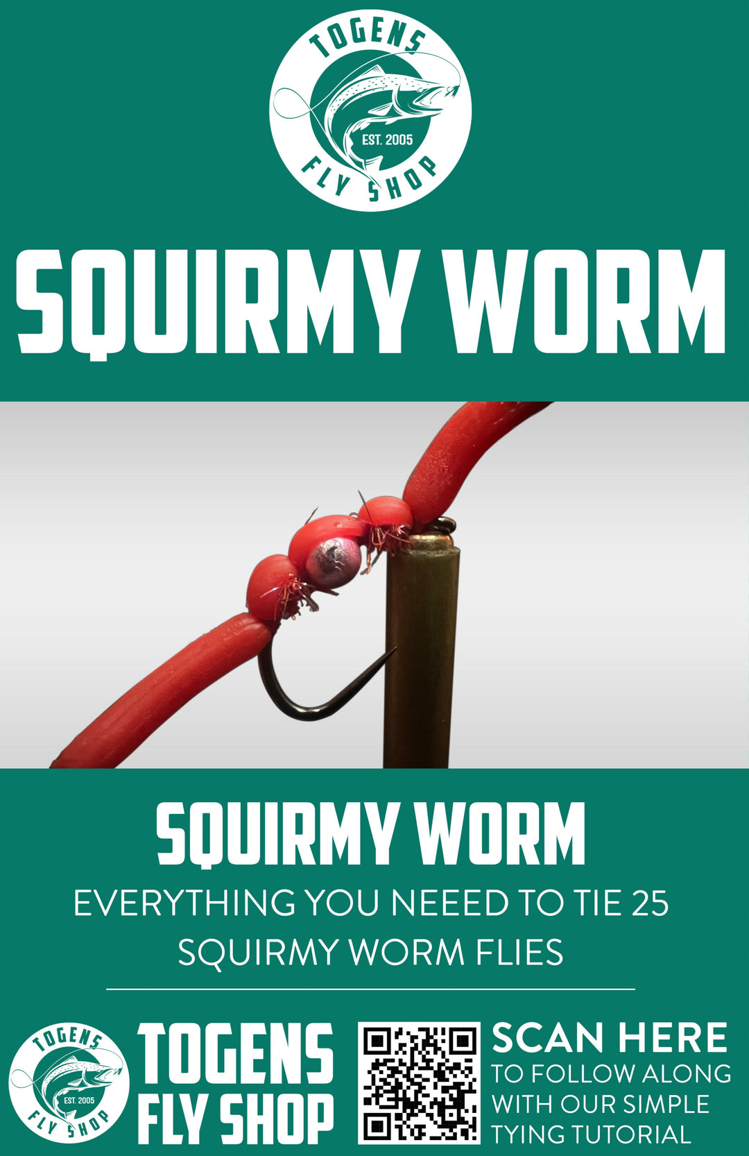 The Squirmy Worm - Fly Tying Tutorial – Togens Fly Shop
