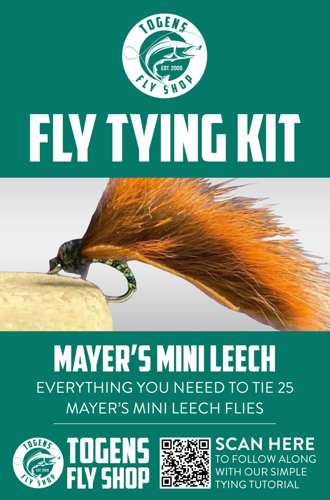 Togens Mini Leech Fly Tying Kit – Togens Fly Shop