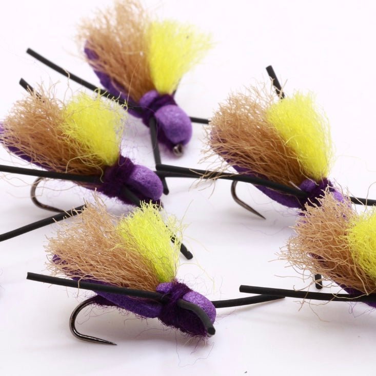 Purple Mini Flopper – Togens Fly Shop